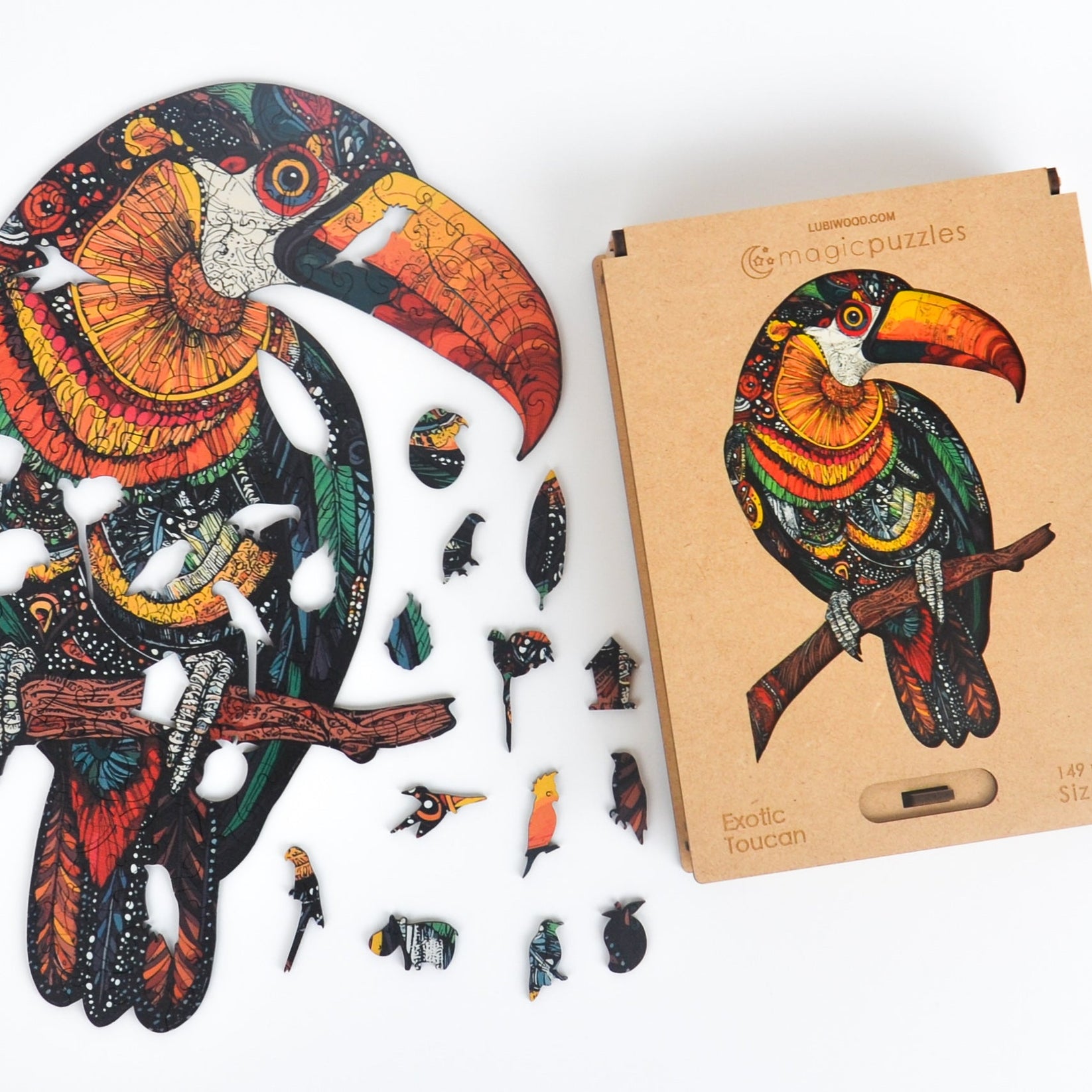 Exotic Toucan Puzzle – Lubiwood US